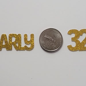 32nd Birthday, 32nd Birthday Decoration, 32nd Birthday Confetti ...