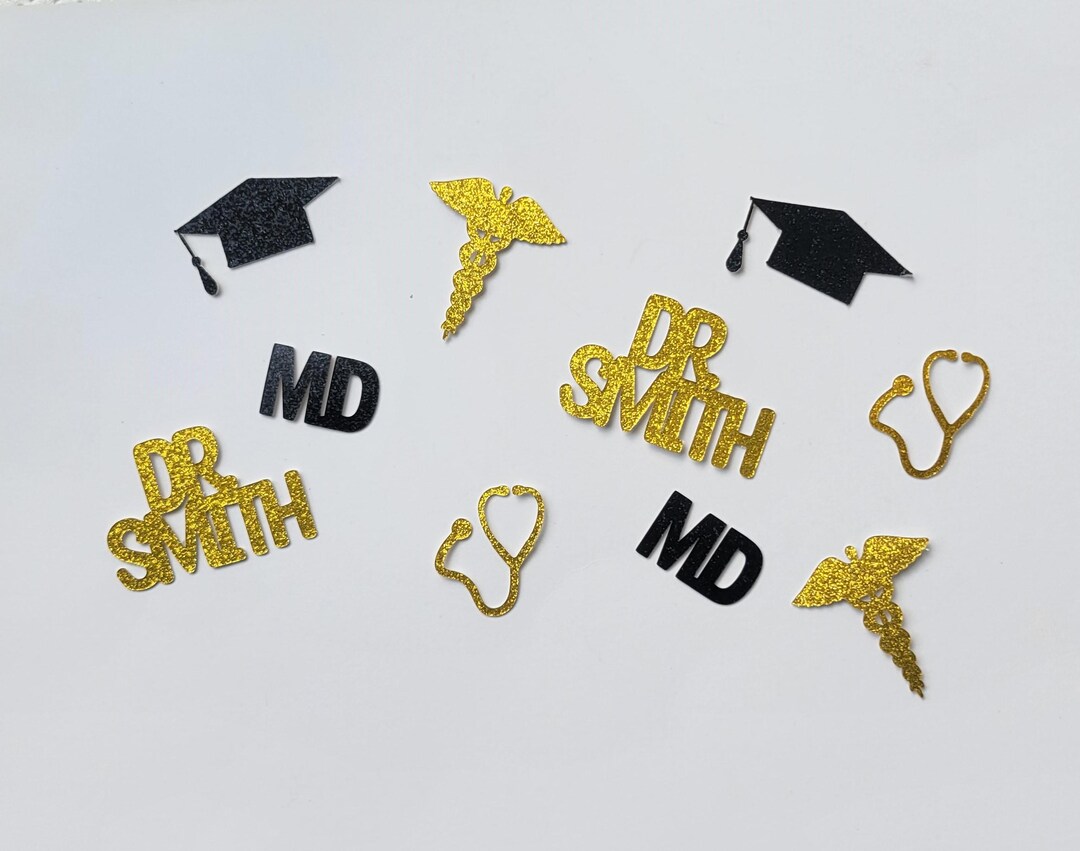 Doctor Graduation Confetti, Graduation Party Decoration, Med School ...