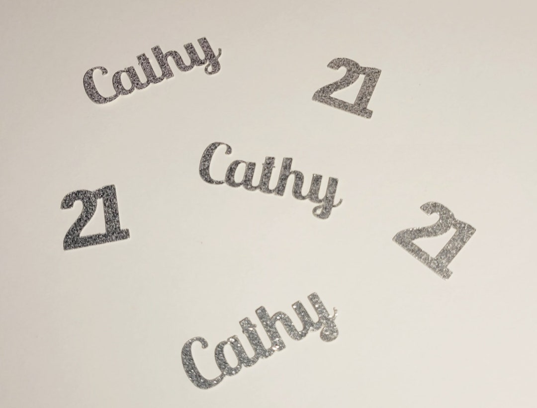 21st Birthday, 21st Birthday Decoration, 21st Birthday Confetti ...