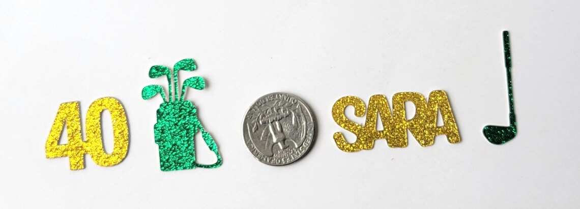 Golf Confetti, Golf Birthday Party, Golf Birthday, Birthday Confetti ...