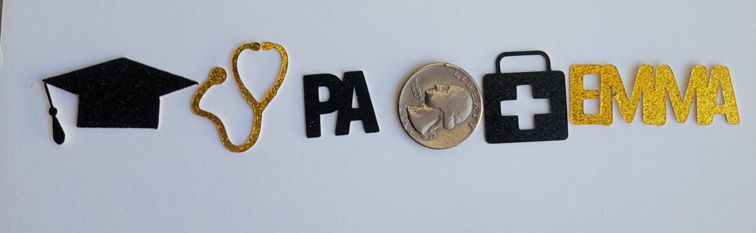 Physician Assistant Graduation Confetti, Graduation Party Decor, PA ...