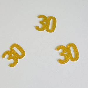 30th Birthday Confetti, 30th Birthday, Birthday Confetti, Party ...