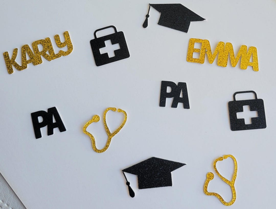 Physician Assistant Graduation Confetti, Graduation Party Decor, PA ...