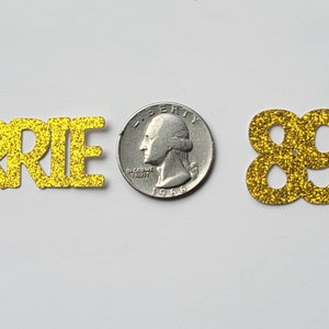 89th Birthday, 89th Birthday Decoration, 89th Birthday Confetti ...