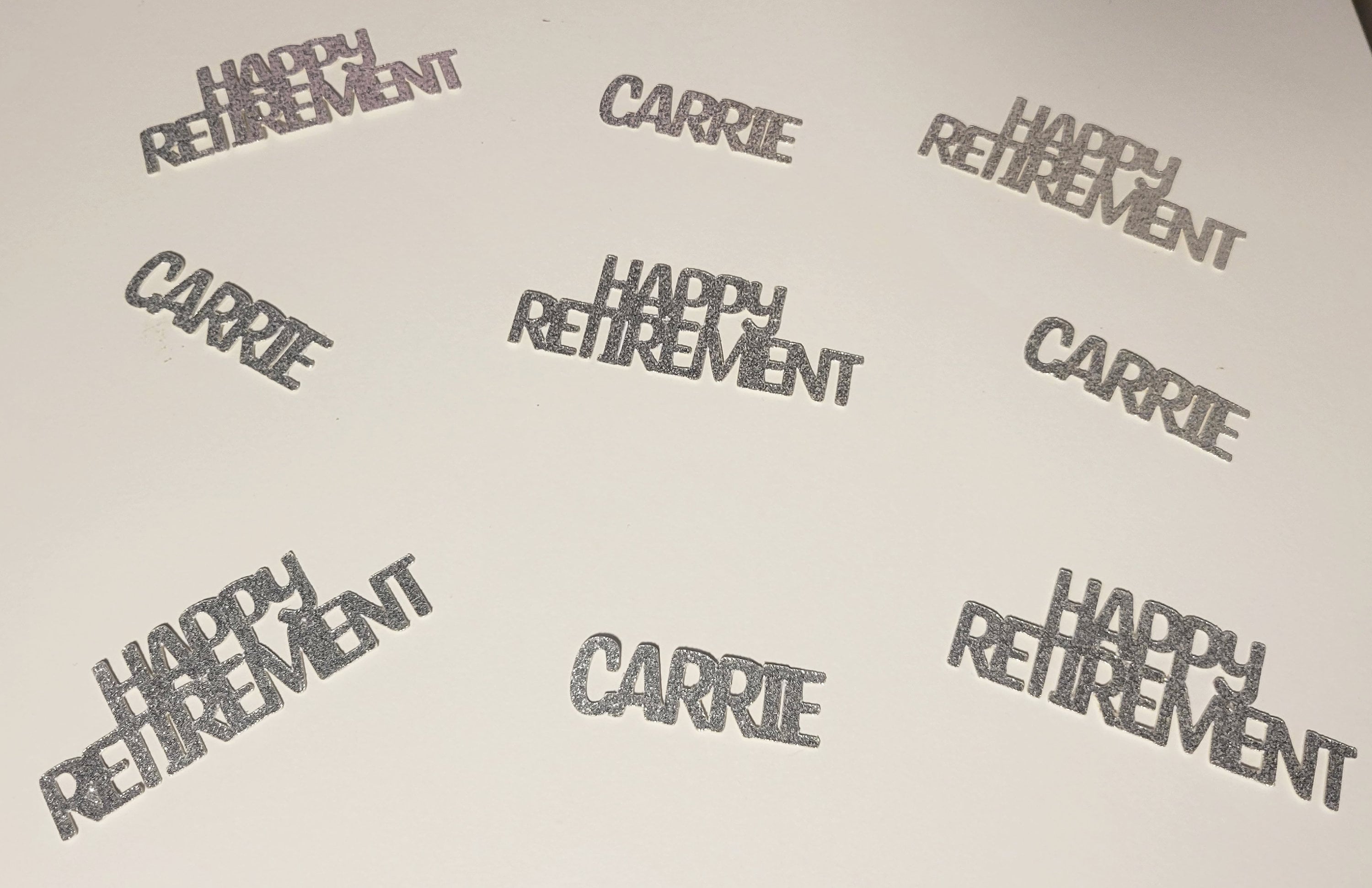 Retirement Confetti, Happy Retirement, Retirement Party, Retirement ...