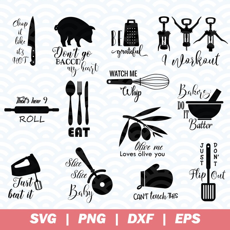 Kitchen Svg - Etsy