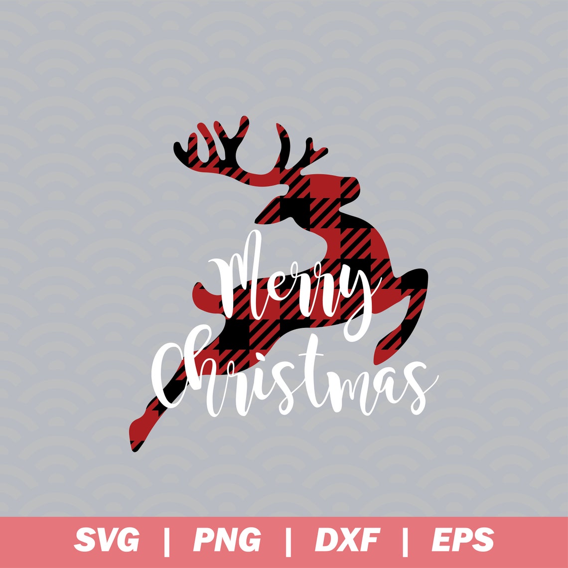 Merry Christmas SVG Reindeer Svg Christmas Svg Holiday Svg - Etsy