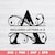 Split Monogram SVG, Split Font Svg, Initial Svg, Letter Svg, Split ...