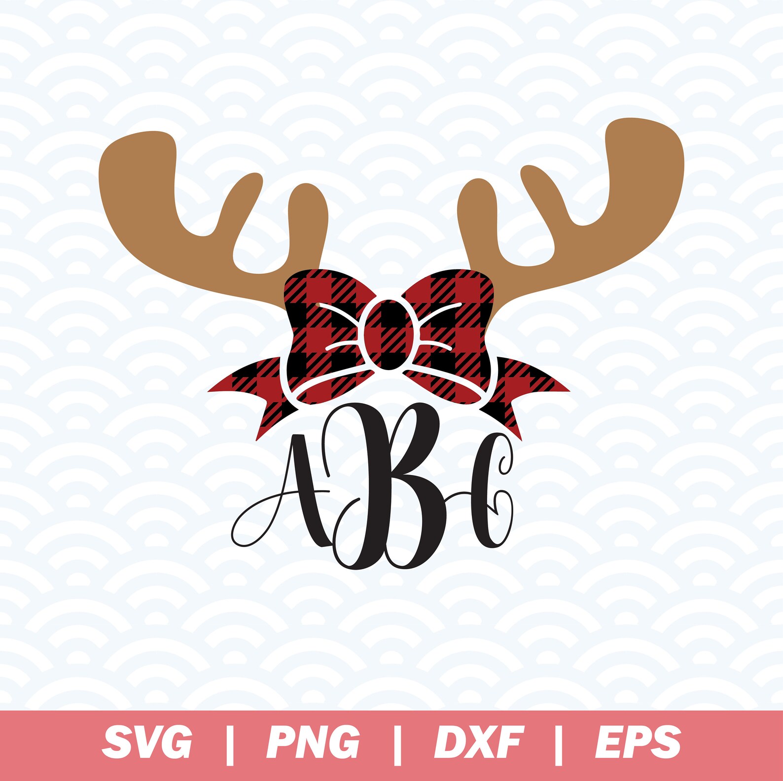 Reindeer SVG Christmas Svg Merry Christmas Svg Holiday Svg | Etsy