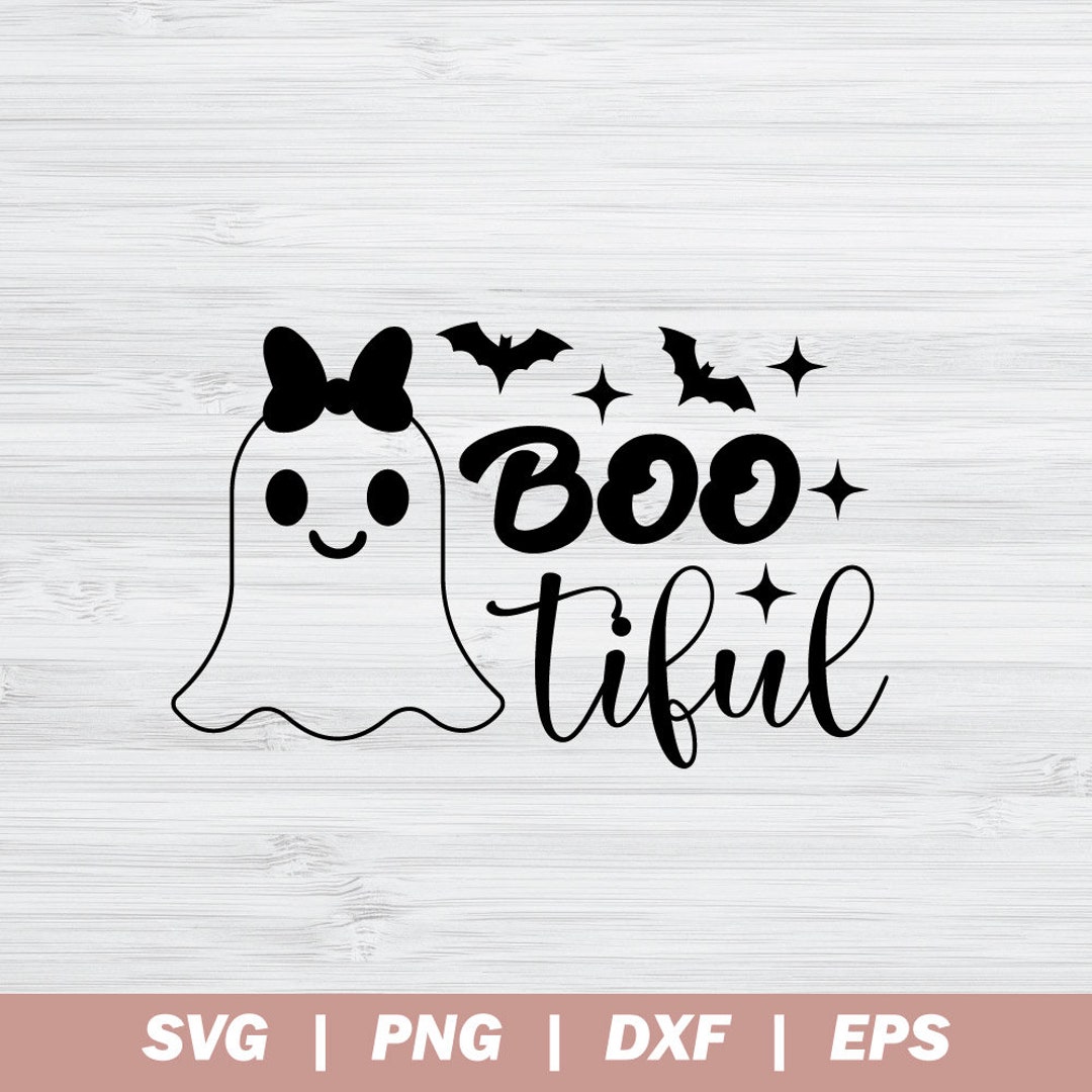 Bootiful Svg SVG, Girl Halloween, Funny Kid Halloween Svg, Fall Svg ...