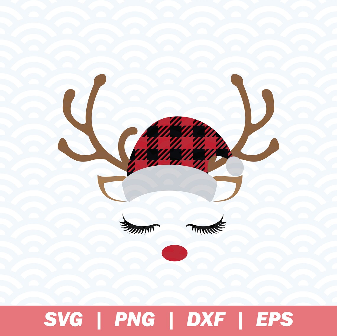 Reindeer SVG Christmas Svg Merry Christmas Svg Holiday Svg | Etsy