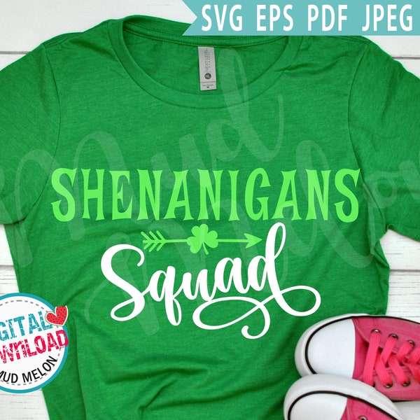 Shenanigans Svg - Etsy