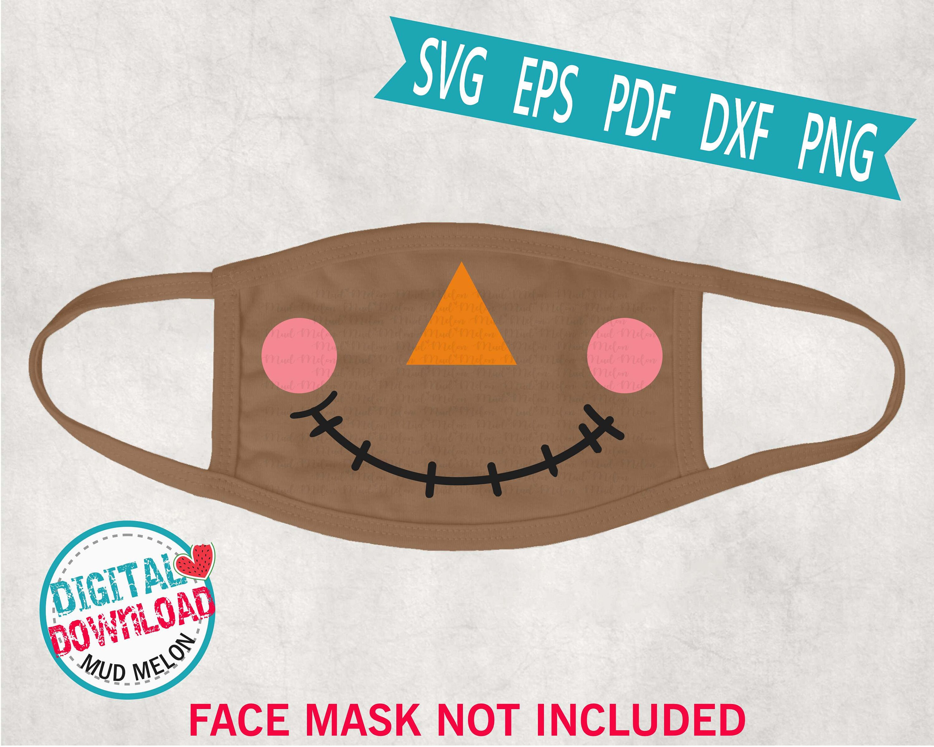 Papercraft M1906 Wear The Face Mask Svg Eps Dxf Png Jpeg Pdf Cut File ...