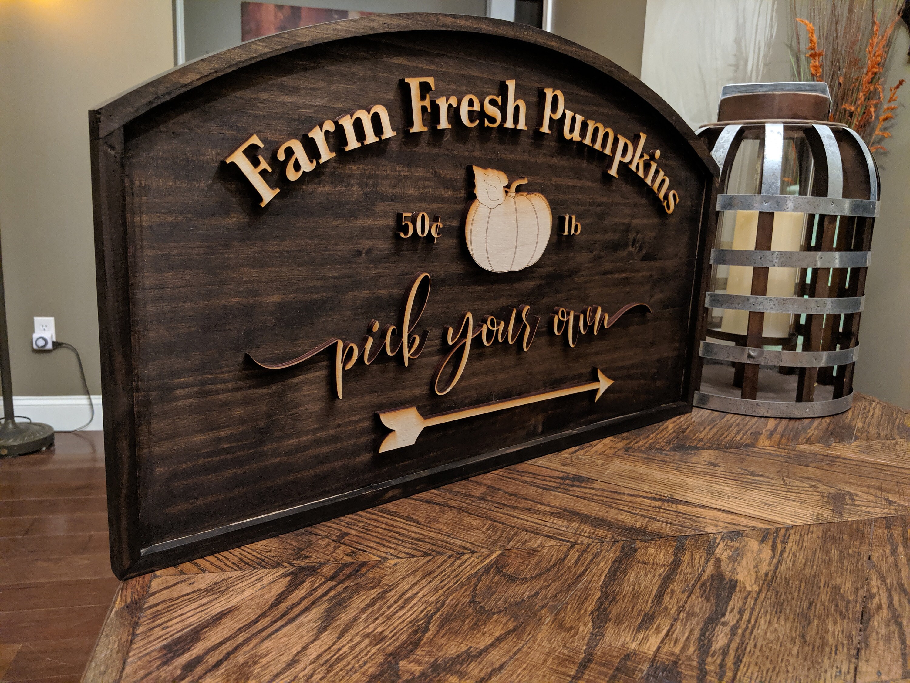 Fall Farm Fresh Pumpkins Sign - Etsy