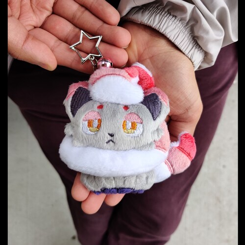 Hisuian Typhlosion Keychain Plush Handmade - Etsy