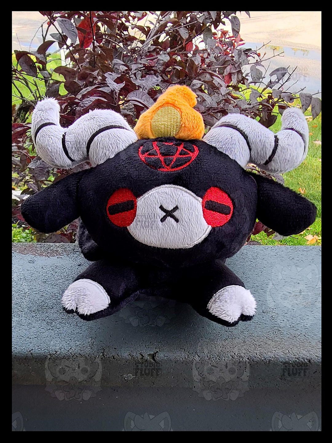 Babylon the Baphomet Weighted Plush Handmade - Etsy Canada