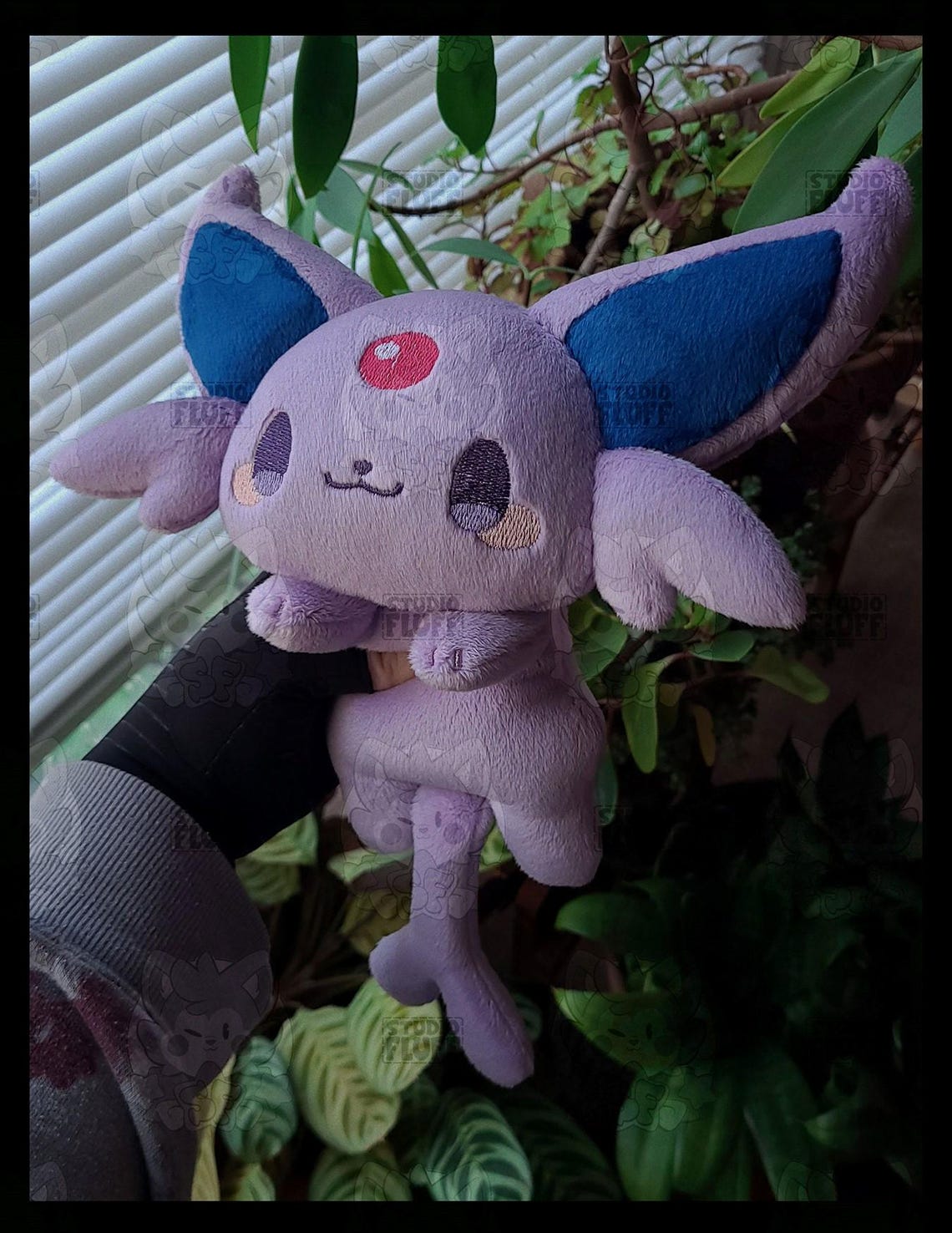 Chibi Psychic Fox Weighted Plushie Handmade - Etsy