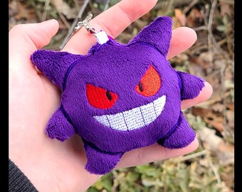Gengar Plush Keychain - Etsy