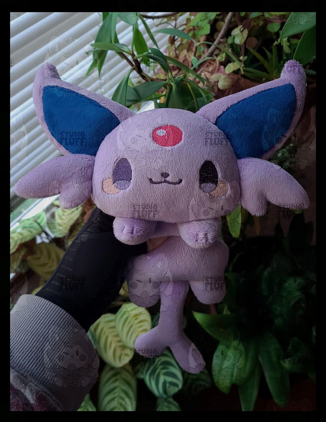 Chibi Psychic Fox Weighted Plushie Handmade - Etsy