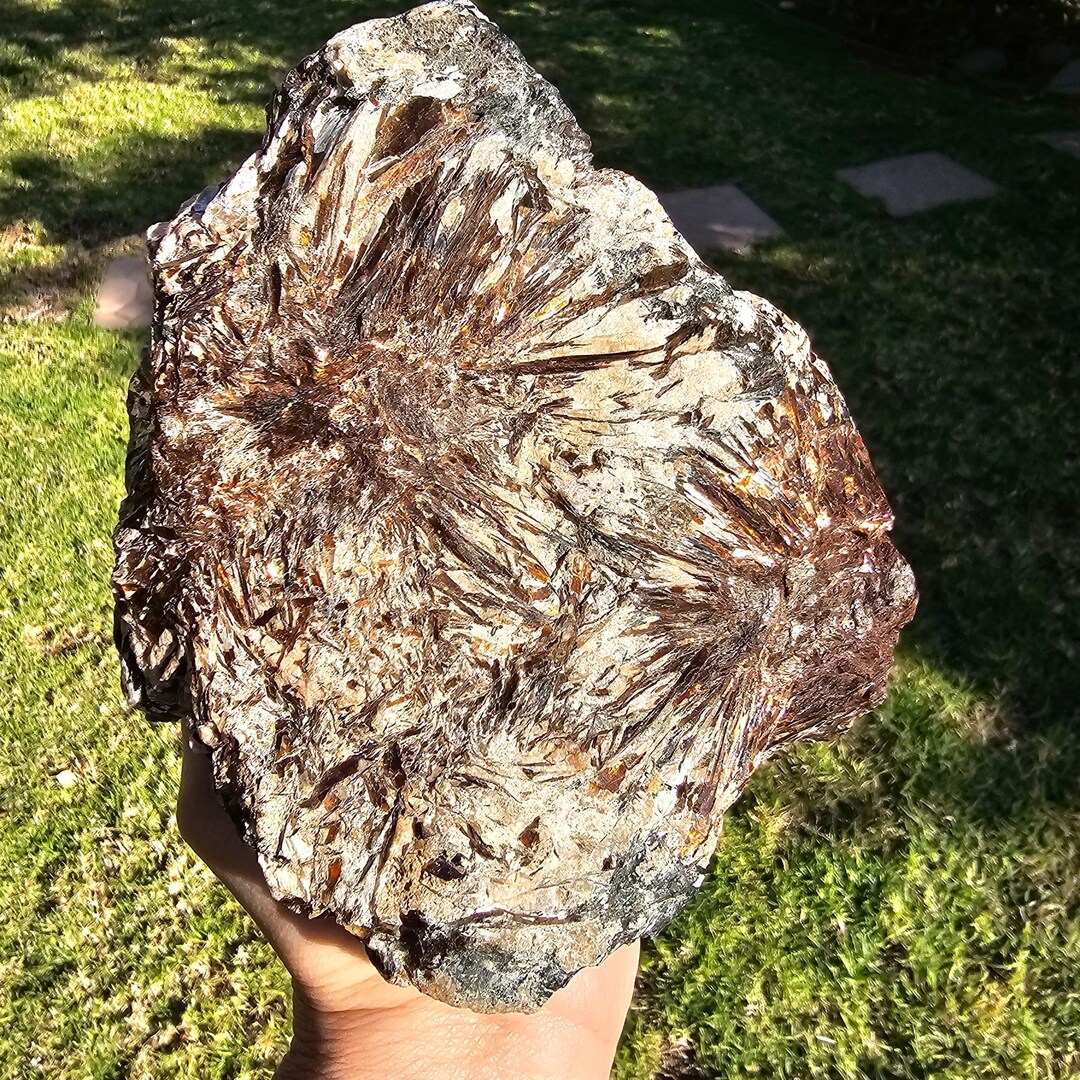 Rare Russian Astrophyllite Crystal | Raw Natural Gemstone for Healing ...