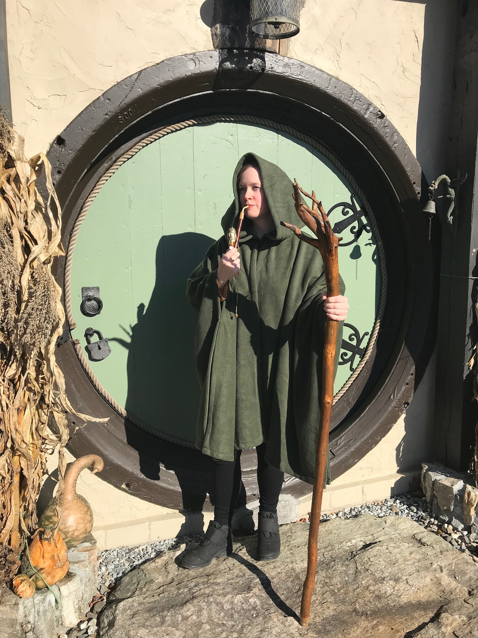 Fleece Hooded Hobbit/elven Cloak - Etsy