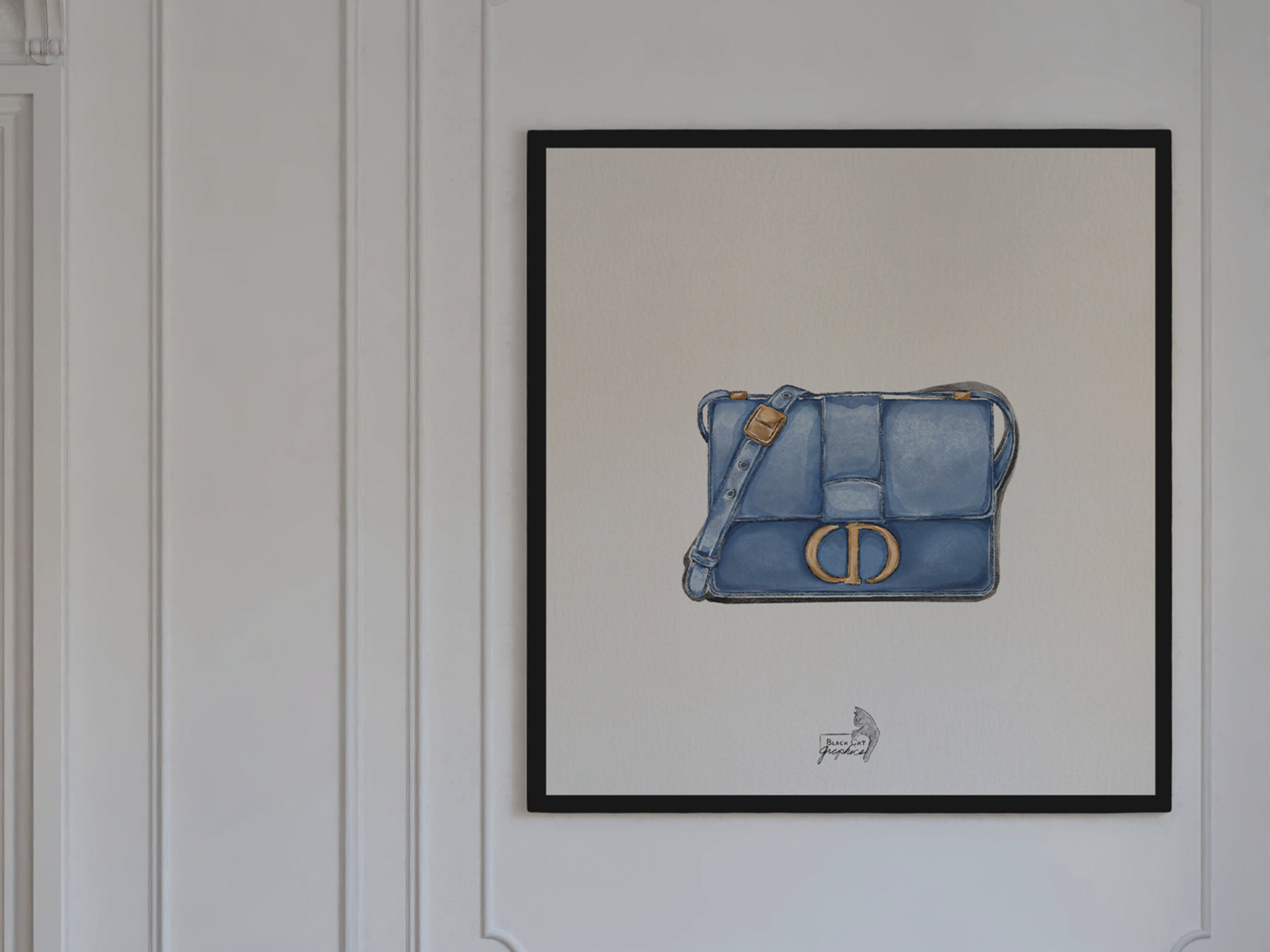 Chanel Purse Drawing