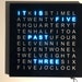 Secret Message Word Clock - Etsy
