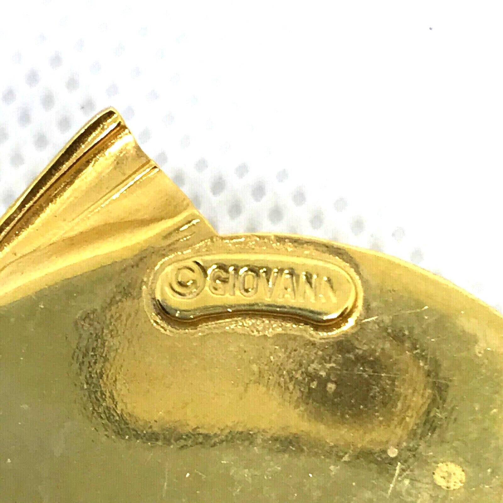 Vintage Swordfish Giovanni Signed Brooch Pin Polished Gold Tone Ocean ...