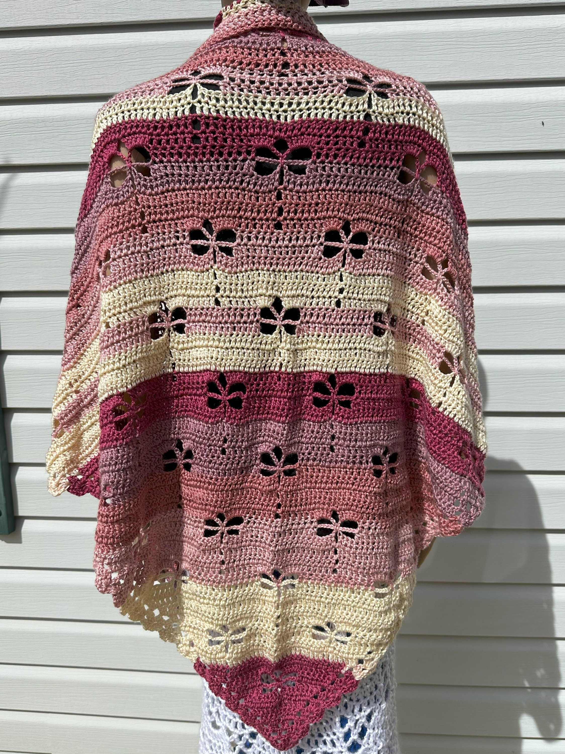 Dragonfly Shawl Triangle Shawl Special Occasion Shawl Spring Shawl - Etsy