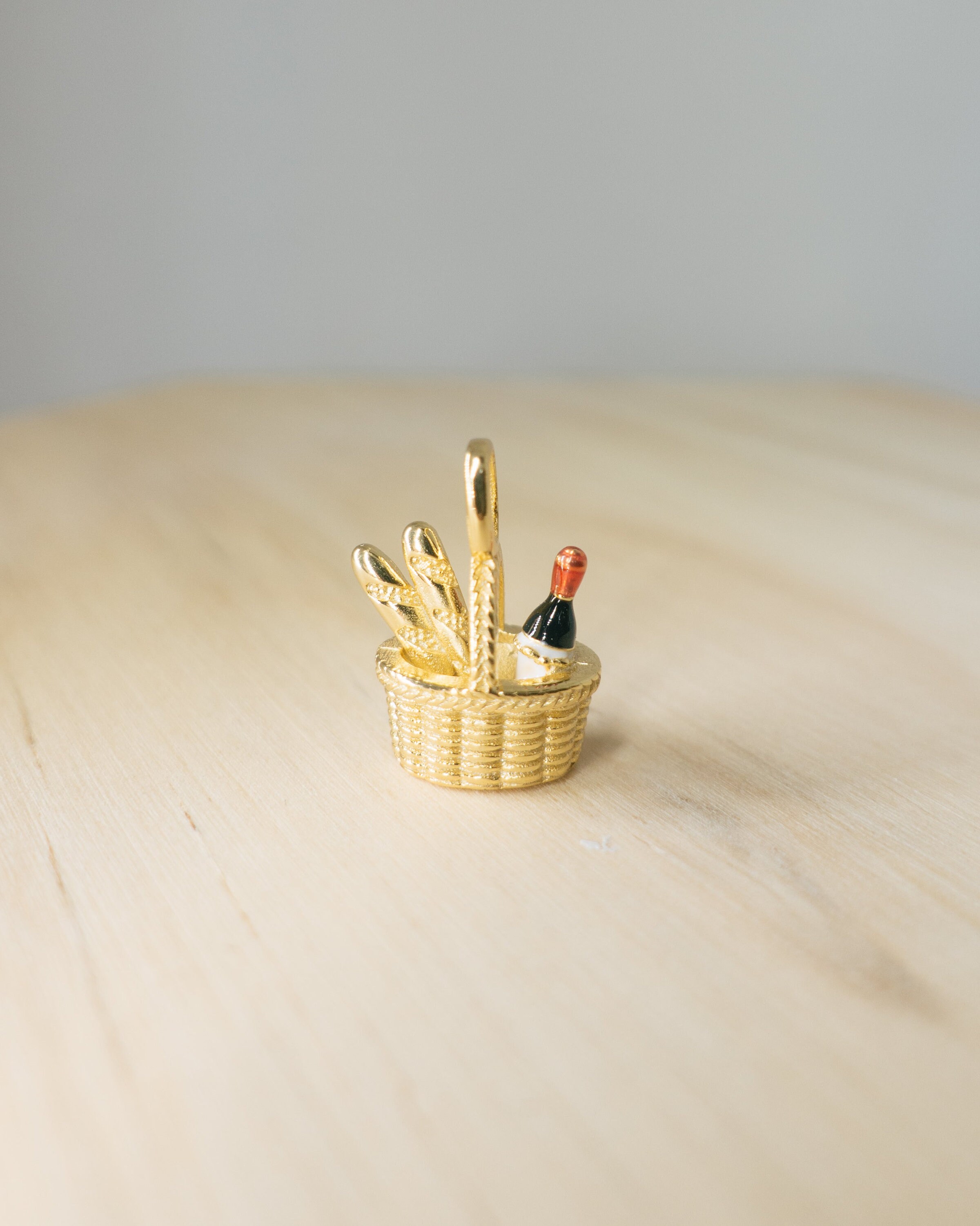 Picnic Basket Charm - Etsy