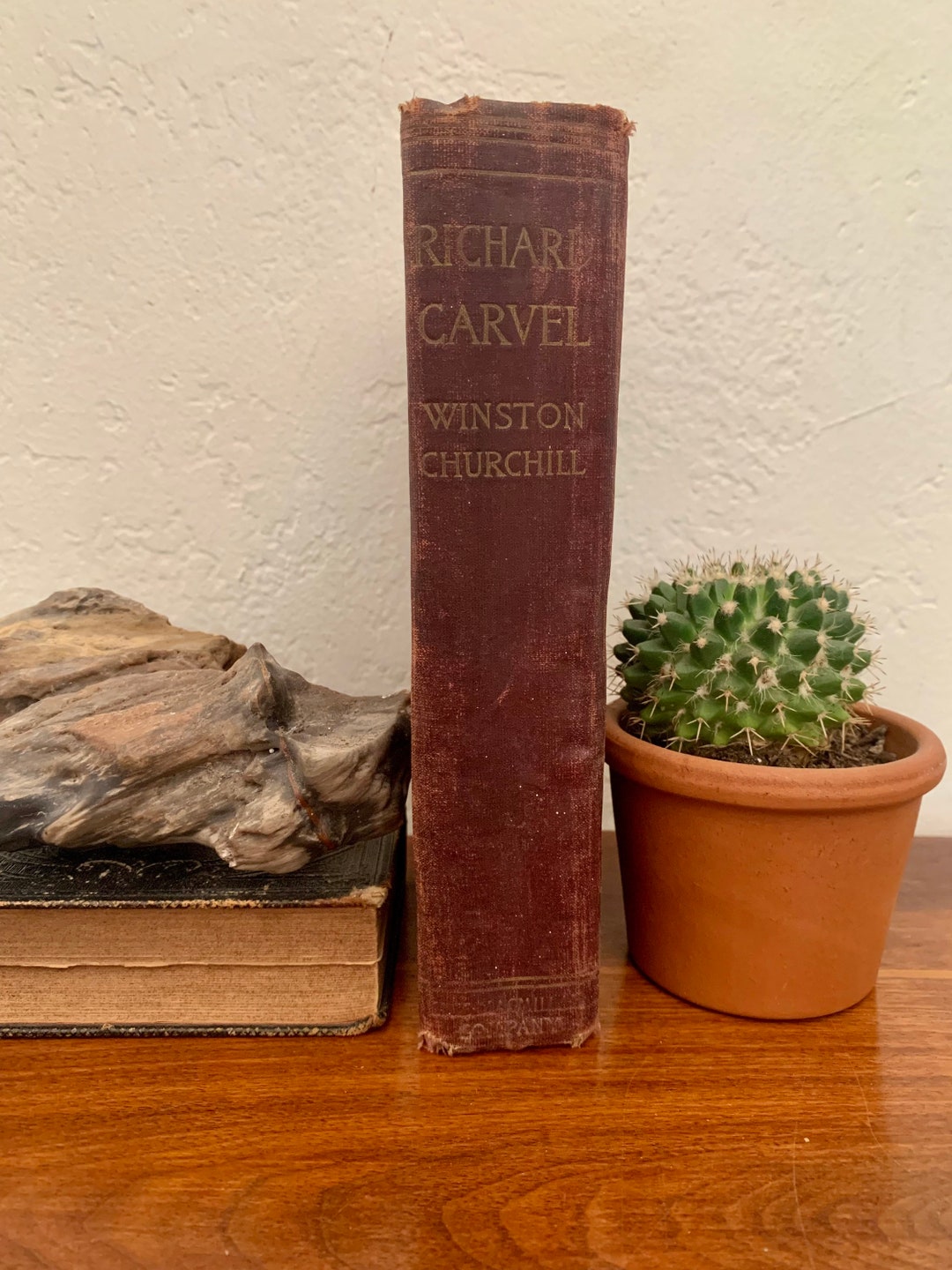 Rare Red and Gold Copy of “richard Carvel” by Winston Churchill. 1899 ...