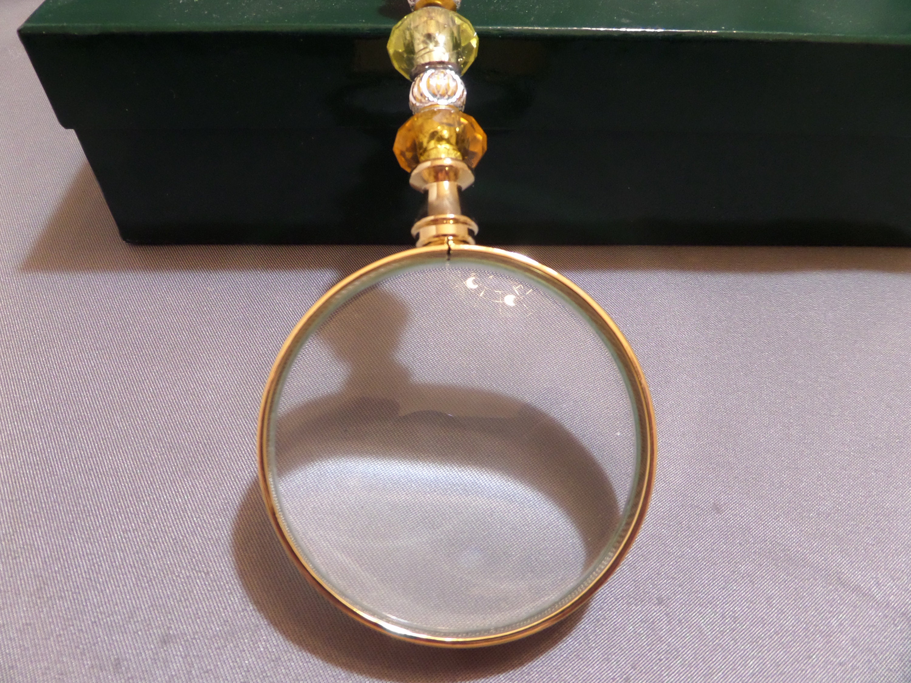 Yellow Magnifying Glass - Etsy