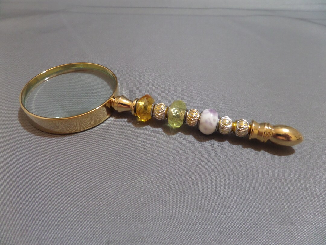 Yellow Magnifying Glass - Etsy