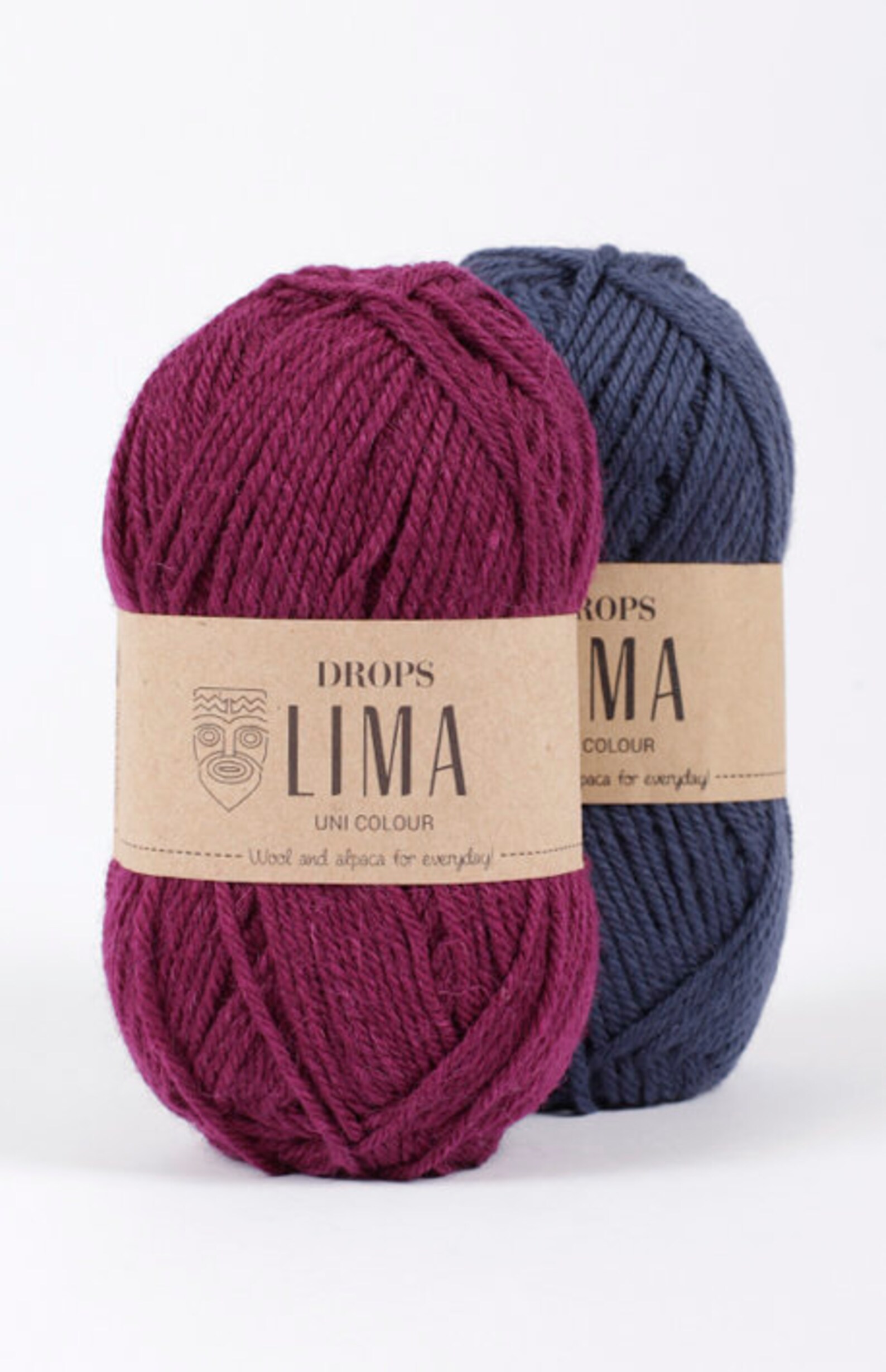 DROPS Lima Yarn. 109yds/100m 1.8oz/50g. Mix of Wool and | Etsy