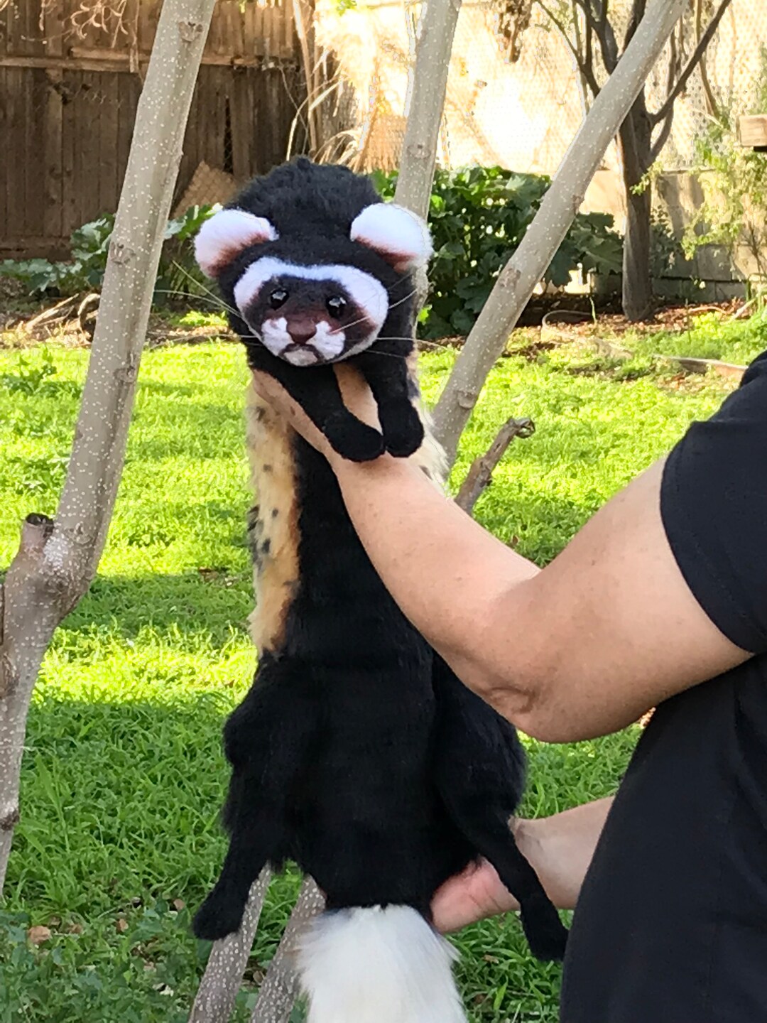 Ferret Floppy Art Doll - Etsy