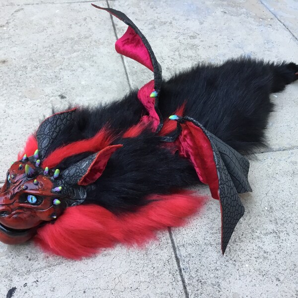 Dragon Puppet Paper - Etsy