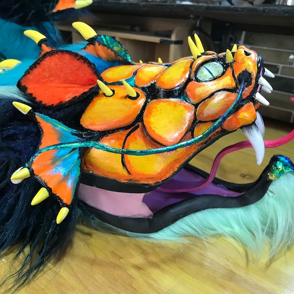 Realistic Dragon Puppet - Etsy