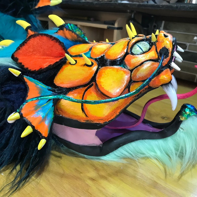 Realistic Dragon Puppet - Etsy