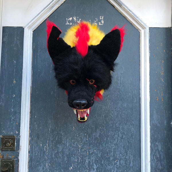 Wolf Head Wall Mount - Etsy