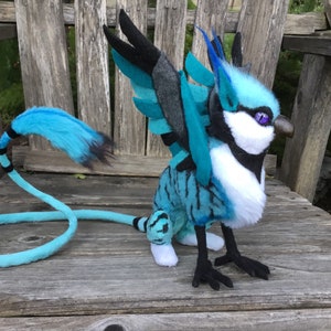 Bluejay/maltese Tiger Gryphon - Etsy
