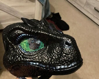 Toothless Dino Mask - Etsy