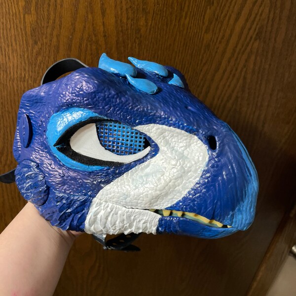 Dino mask - Etsy Polska