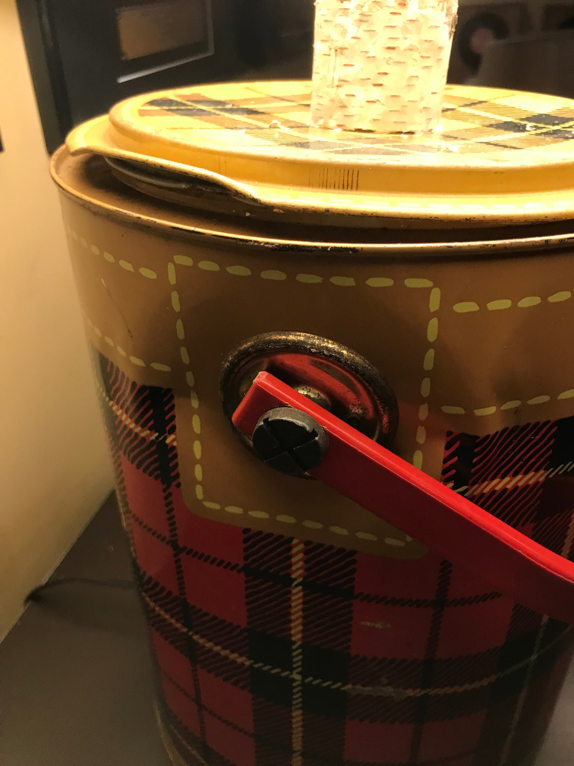 Vintage Skotch Cooler-classic Red Plaid-med. Size 2 Gallon - Etsy