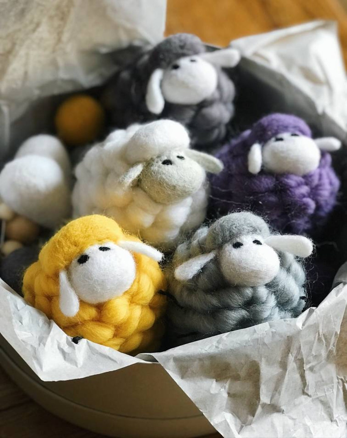 Crib mobile Sheep rainbow multicolor nursery baby mobile | Etsy