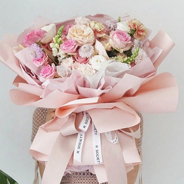 Dior Flower Wrapping Paper - Etsy