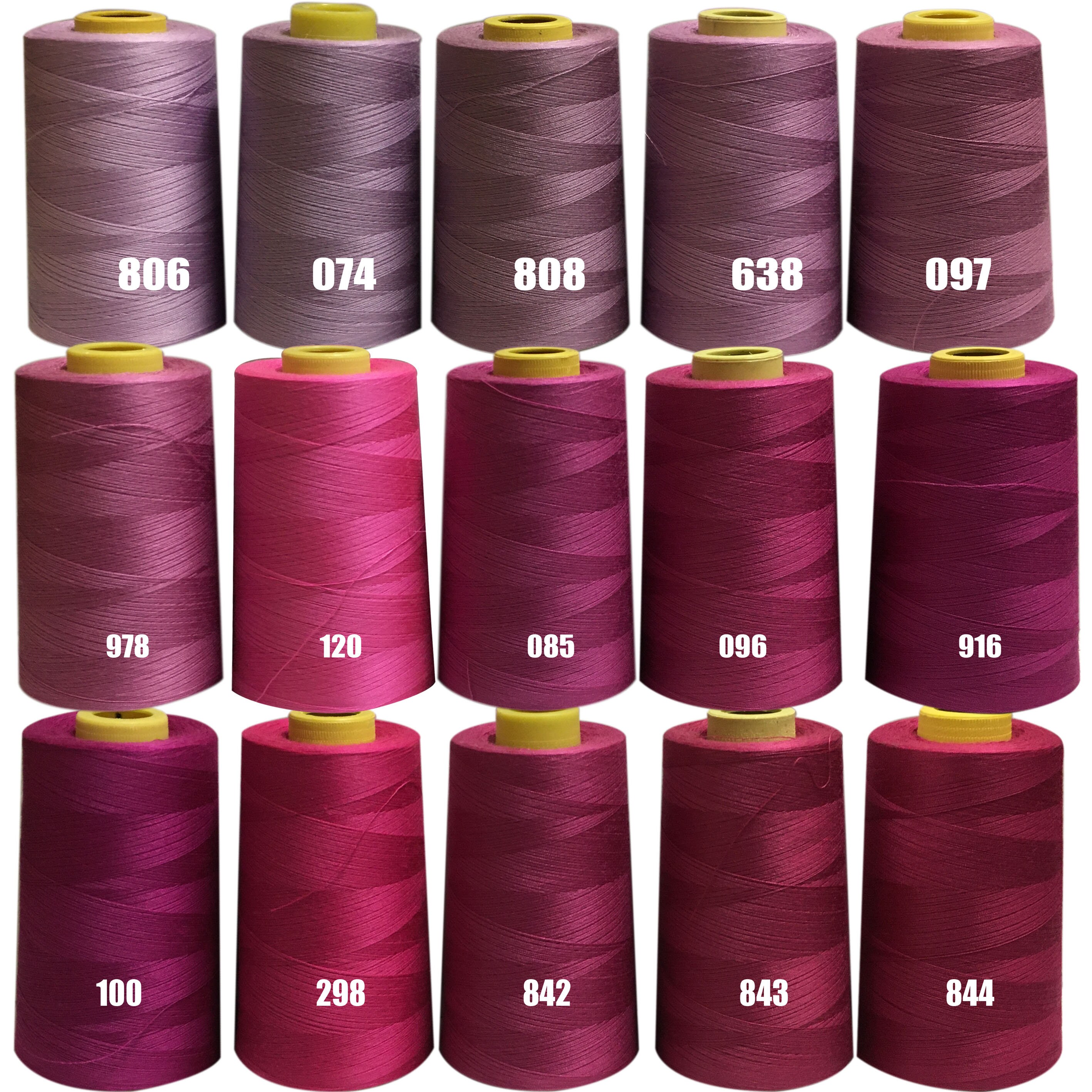 All Purpose Sewing Thread Polyester Thread Spools for Sewing - Etsy ...