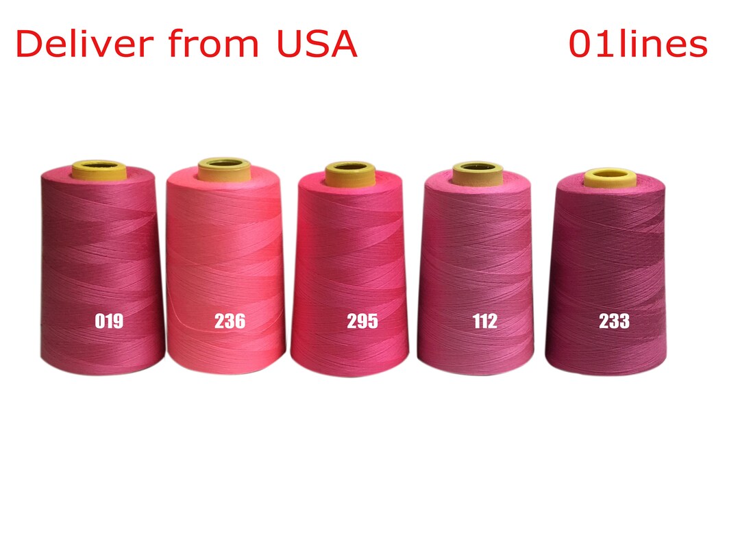 Sewing Thread 4000 Yards Each Cone NEW Cones Serger Overlock Serge - Etsy