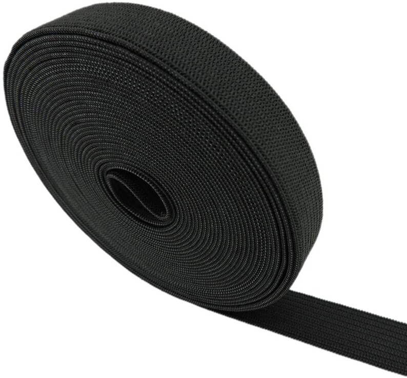 10yards 3/4 Inch by Black Sewing Elastic Band Spool Heavy - Etsy