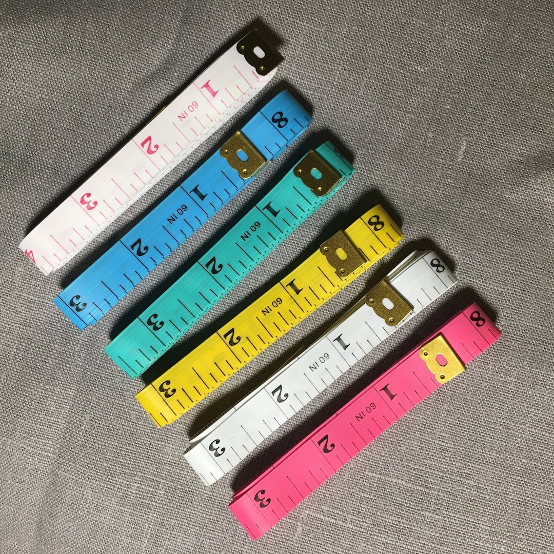 Soft Tape Measure Double Flexible Ruler Weightbody Measurement Sewing ...