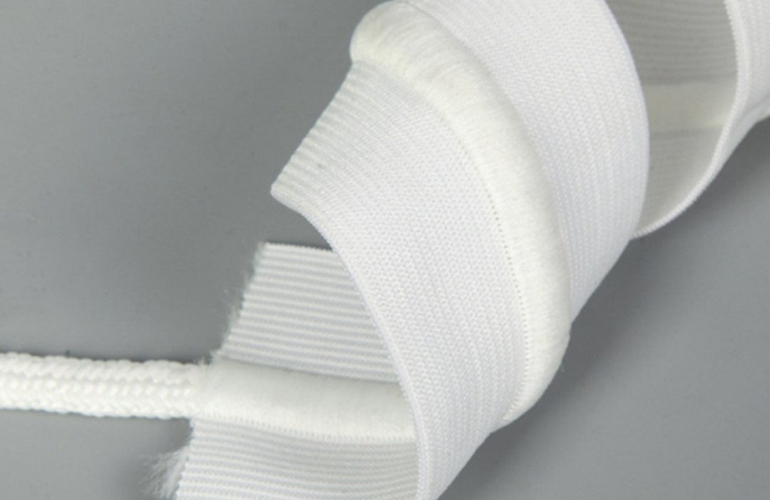 White Drawstring Elastic - 1 1/2 Width (variable Size Packs)stretchrite ...